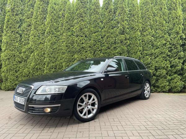 Melns Audi A6 2006 Alīta, ar dzinēja tilpumu 2.00 L un nobraukumu 339 tūkst. km par 4250 €, foto 4 vietnē AUTOMOTO.COM.LV