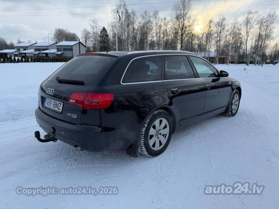 Black Audi A6 2006 in Tallinn, with an engine capacity of 3.00 L and mileage of 452 thousand km for 3250 €, photo 1 on AUTOMOTO.COM.LV