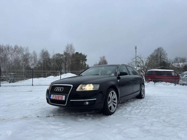 Black Audi A6 2006 in Vilnius, with an engine capacity of 2.39 L and mileage of 318 thousand km for 1950 €, photo 2 on AUTOMOTO.COM.LV