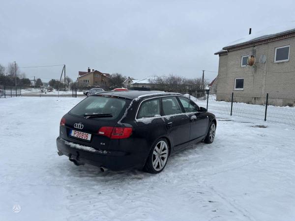 Black Audi A6 2006 in Vilnius, with an engine capacity of 2.39 L and mileage of 318 thousand km for 1950 €, photo 5 on AUTOMOTO.COM.LV