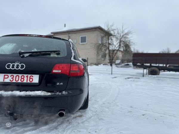 Black Audi A6 2006 in Vilnius, with an engine capacity of 2.39 L and mileage of 318 thousand km for 1950 €, photo 7 on AUTOMOTO.COM.LV