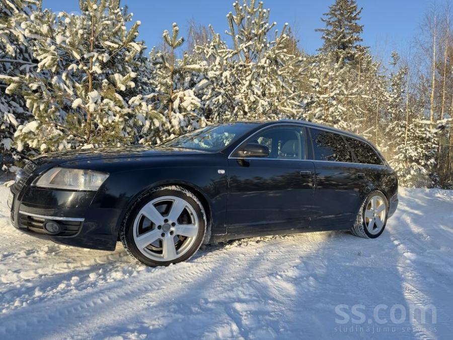 Black Audi A6 2006 in Daugavpils, with an engine capacity of 3.00 L and mileage of 273 thousand km for 3000 €, photo 3 on AUTOMOTO.COM.LV