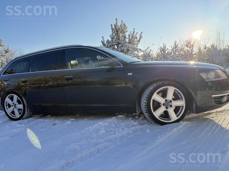 Black Audi A6 2006 in Daugavpils, with an engine capacity of 3.00 L and mileage of 273 thousand km for 3000 €, photo 4 on AUTOMOTO.COM.LV