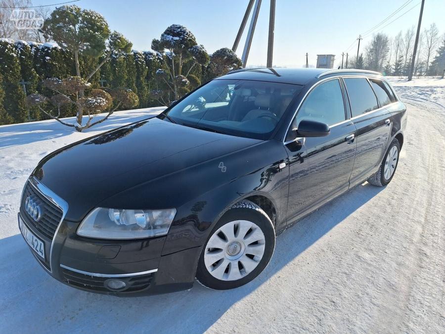 Black Audi A6 2006 in Vilkaviskis, with an engine capacity of 2.00 L and mileage of 400 thousand km for 1850 €, photo 1 on AUTOMOTO.COM.LV