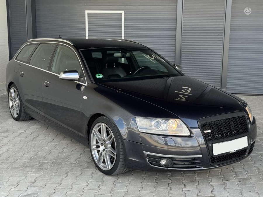 Black Audi A6 2006 in Vilnius, with an engine capacity of 2.97 L and mileage of 282 thousand km for 5200 €, photo 1 on AUTOMOTO.COM.LV