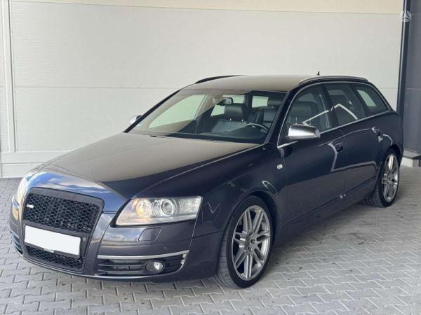 Melns Audi A6 2006 Viļņa, ar dzinēja tilpumu 2.97 L un nobraukumu 282 tūkst. km par 5200 €, foto 3 vietnē AUTOMOTO.COM.LV