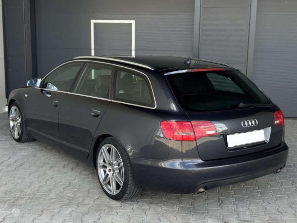 Melns Audi A6 2006 Viļņa, ar dzinēja tilpumu 2.97 L un nobraukumu 282 tūkst. km par 5200 €, foto 6 vietnē AUTOMOTO.COM.LV
