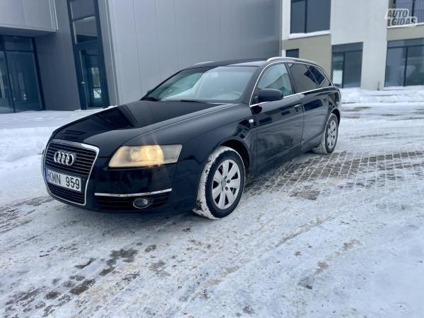 Black Audi A6 2006 in Vilnius, with an engine capacity of 2.70 L and mileage of 340 thousand km for 2200 €, photo 1 on AUTOMOTO.COM.LV