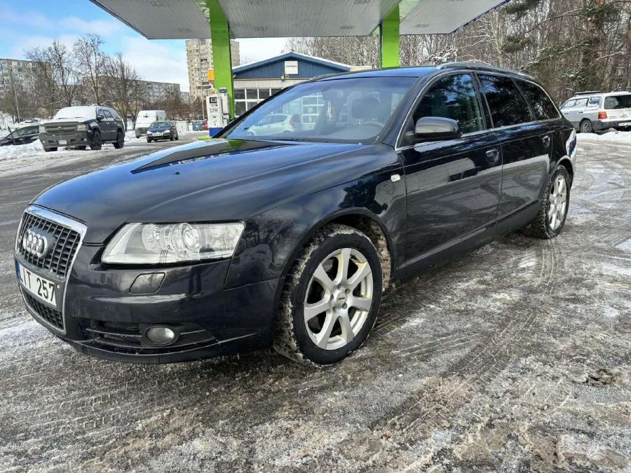 Melns Audi A6 2006 Viļņa, ar dzinēja tilpumu 3.00 L un nobraukumu 411 tūkst. km par 2399 €, foto 2 vietnē AUTOMOTO.COM.LV