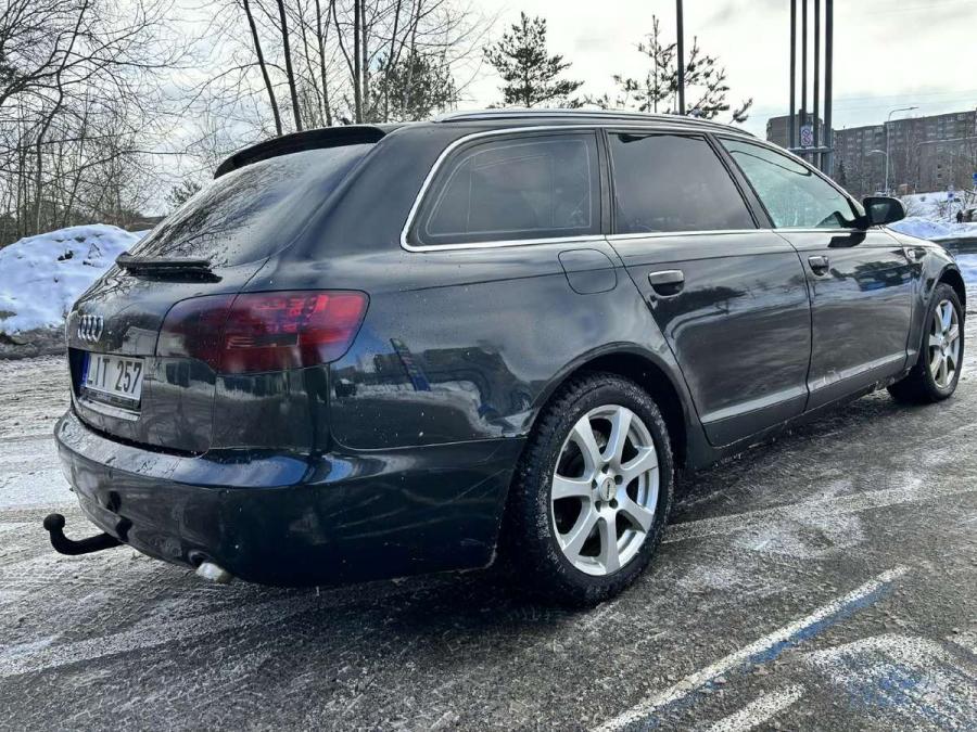 Melns Audi A6 2006 Viļņa, ar dzinēja tilpumu 3.00 L un nobraukumu 411 tūkst. km par 2399 €, foto 4 vietnē AUTOMOTO.COM.LV