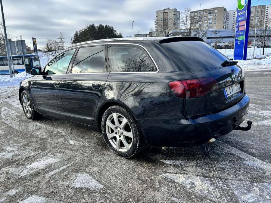 Melns Audi A6 2006 Viļņa, ar dzinēja tilpumu 3.00 L un nobraukumu 411 tūkst. km par 2399 €, foto 5 vietnē AUTOMOTO.COM.LV