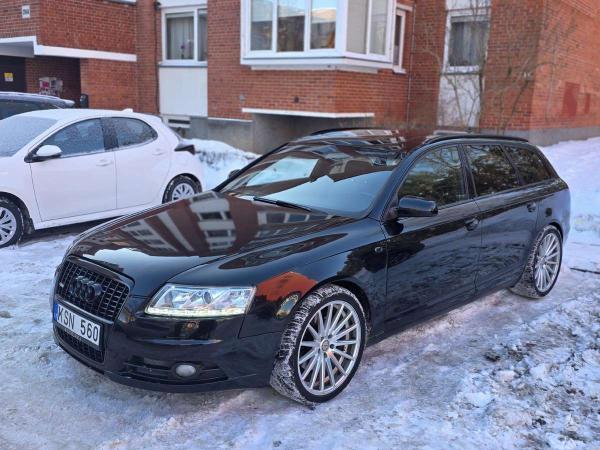 Melns Audi A6 2006 Viļņa, ar dzinēja tilpumu 2.70 L un nobraukumu 445 tūkst. km par 3450 €, foto 1 vietnē AUTOMOTO.COM.LV