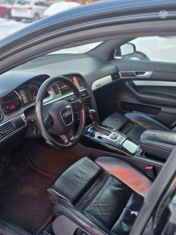 Черный Ауди А6 2006 в Вильнюс, объемом двигателя 2.70 л и пробегом 445 тыс. км за 3450 €, фото 11 на AUTOMOTO.COM.LV