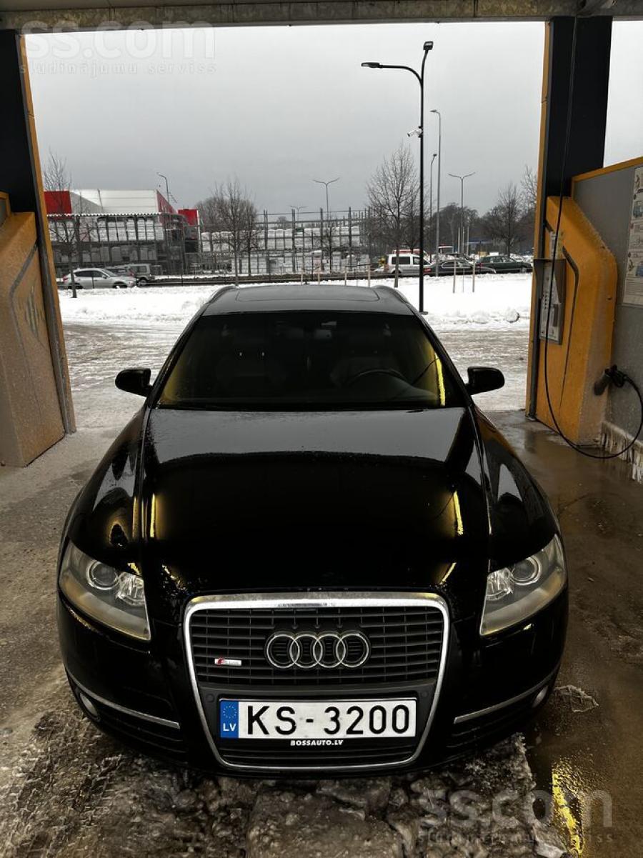 Melns Audi A6 2006 Liepāja, ar dzinēja tilpumu 3.00 L un nobraukumu 400 tūkst. km par 3500 €, foto 1 vietnē AUTOMOTO.COM.LV