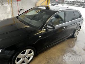 Black Audi A6 2006 in Liepaja, with an engine capacity of 3.00 L and mileage of 400 thousand km for 3500 €, photo 4 on AUTOMOTO.COM.LV