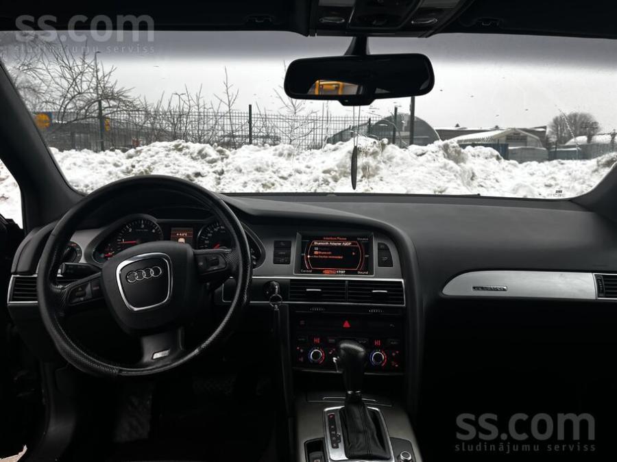 Black Audi A6 2006 in Liepaja, with an engine capacity of 3.00 L and mileage of 400 thousand km for 3500 €, photo 5 on AUTOMOTO.COM.LV