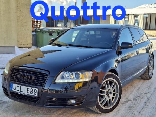 Melns Audi A6 2006 Šilutė, ar dzinēja tilpumu 2.70 L un nobraukumu 370 tūkst. km par 2999 €, foto 1 vietnē AUTOMOTO.COM.LV