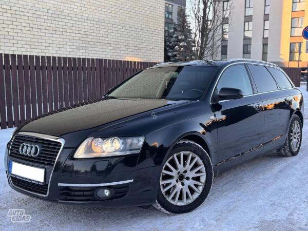 Melns Audi A6 2006 Kauņa, ar dzinēja tilpumu 3.00 L un nobraukumu 350 tūkst. km par 2500 €, foto 1 vietnē AUTOMOTO.COM.LV