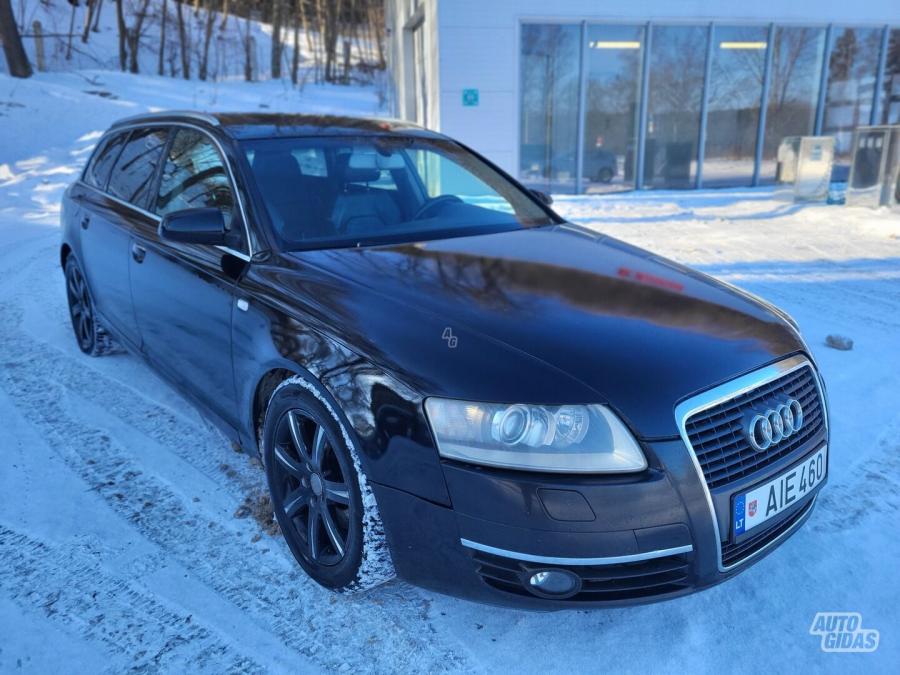 Black Audi A6 2006 in Kaunas, with an engine capacity of 3.00 L and mileage of 397 thousand km for 1700 €, photo 1 on AUTOMOTO.COM.LV