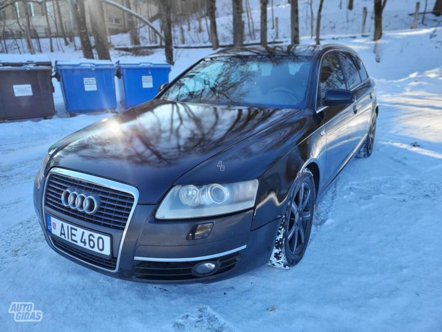 Black Audi A6 2006 in Kaunas, with an engine capacity of 3.00 L and mileage of 397 thousand km for 1700 €, photo 2 on AUTOMOTO.COM.LV