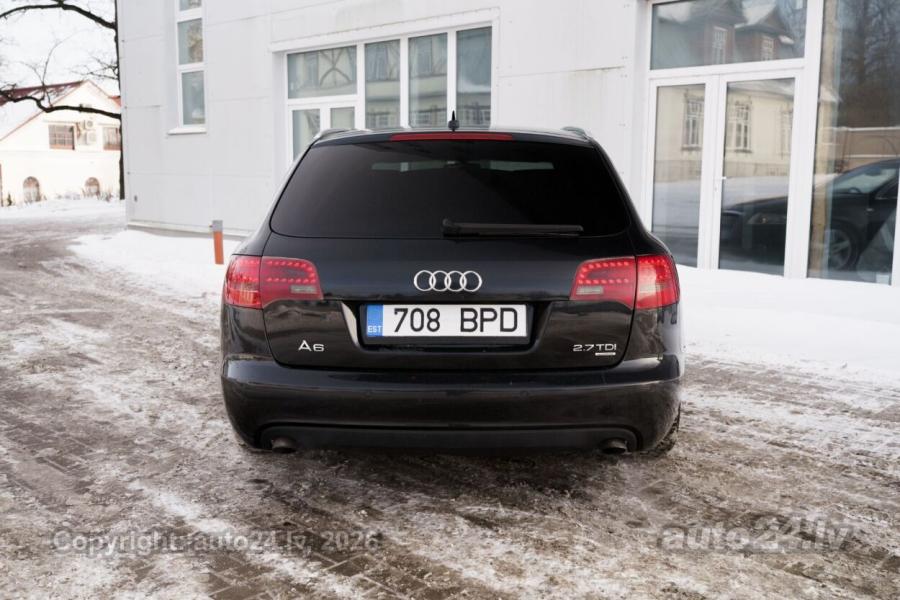 Melns Audi A6 2006 Tartu, ar dzinēja tilpumu 2.70 L un nobraukumu 401 tūkst. km par 2999 €, foto 5 vietnē AUTOMOTO.COM.LV