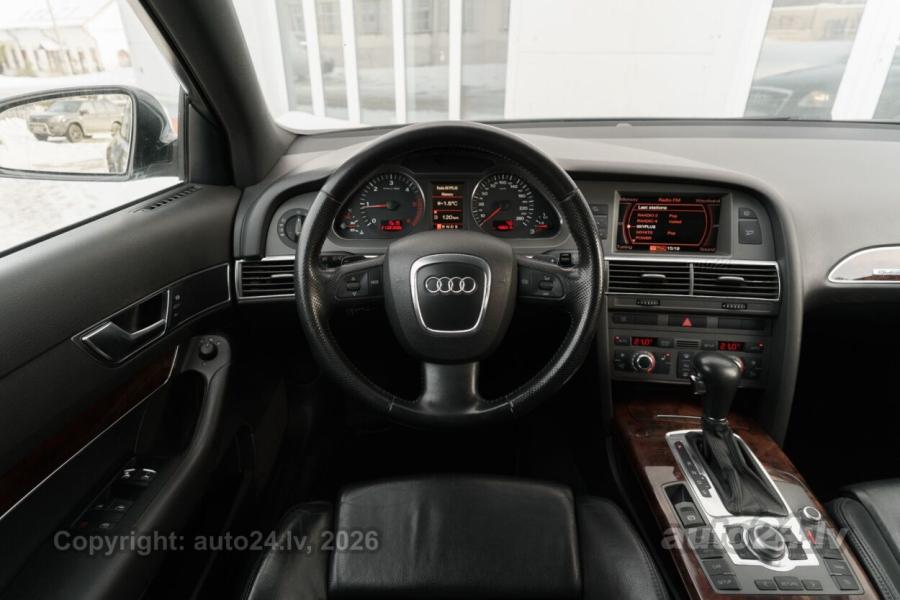 Melns Audi A6 2006 Tartu, ar dzinēja tilpumu 2.70 L un nobraukumu 401 tūkst. km par 2999 €, foto 8 vietnē AUTOMOTO.COM.LV