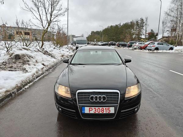 Black Audi A6 2006 in Vilnius, with an engine capacity of 2.39 L and mileage of 318 thousand km for 1850 €, photo 2 on AUTOMOTO.COM.LV