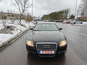 Melns Audi A6 2006 Viļņa, ar dzinēja tilpumu 2.39 L un nobraukumu 318 tūkst. km par 1850 €, foto 2 vietnē AUTOMOTO.COM.LV