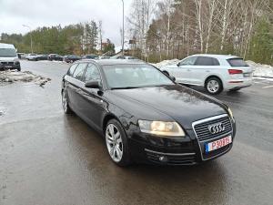 Melns Audi A6 2006 Viļņa, ar dzinēja tilpumu 2.39 L un nobraukumu 318 tūkst. km par 1850 €, foto 3 vietnē AUTOMOTO.COM.LV