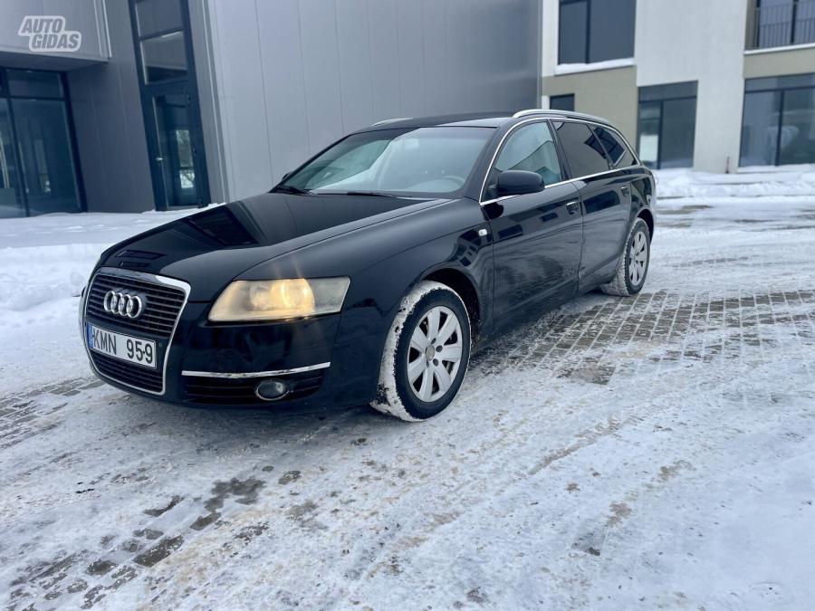 Melns Audi A6 2006 Viļņa, ar dzinēja tilpumu 2.70 L un nobraukumu 335 tūkst. km par 2450 €, foto 4 vietnē AUTOMOTO.COM.LV