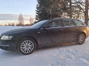 Black Audi A6 2006 in Valmiera, with an engine capacity of 2.00 L and mileage of 397 thousand km for 1900 €, photo 3 on AUTOMOTO.COM.LV