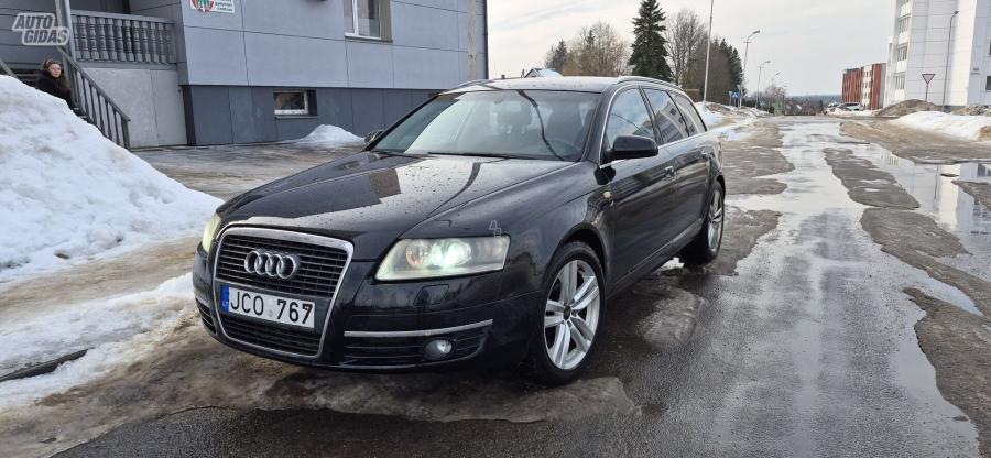 Black Audi A6 2006 in Vilnius, with an engine capacity of 2.00 L and mileage of 420 thousand km for 2000 €, photo 1 on AUTOMOTO.COM.LV