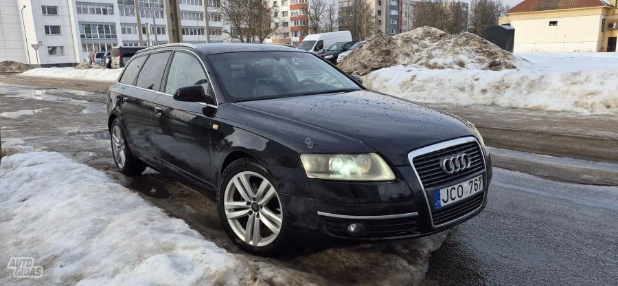 Black Audi A6 2006 in Vilnius, with an engine capacity of 2.00 L and mileage of 420 thousand km for 2000 €, photo 2 on AUTOMOTO.COM.LV