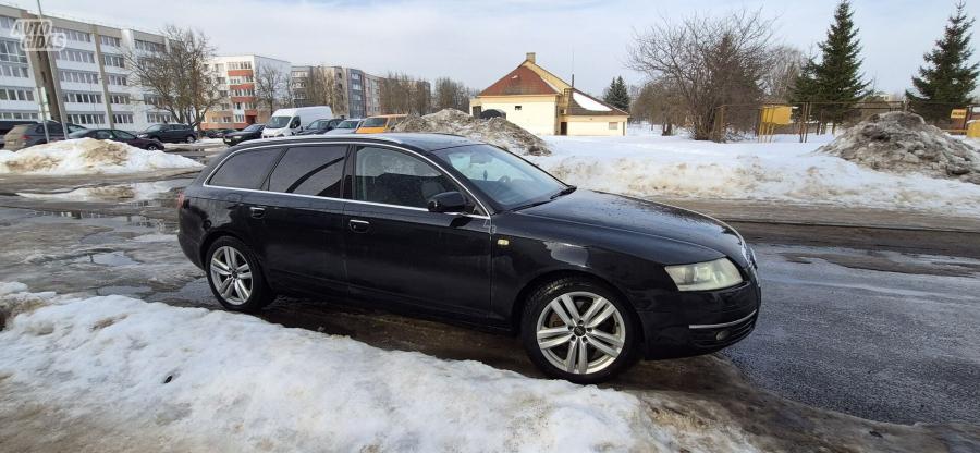 Black Audi A6 2006 in Vilnius, with an engine capacity of 2.00 L and mileage of 420 thousand km for 2000 €, photo 3 on AUTOMOTO.COM.LV