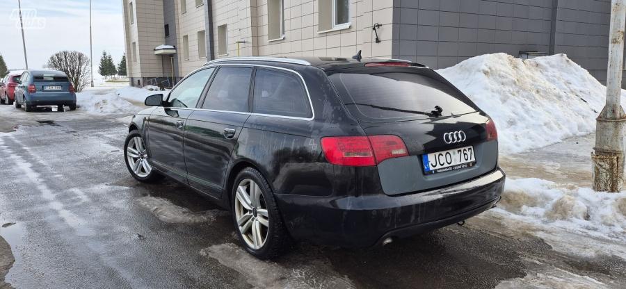 Black Audi A6 2006 in Vilnius, with an engine capacity of 2.00 L and mileage of 420 thousand km for 2000 €, photo 5 on AUTOMOTO.COM.LV