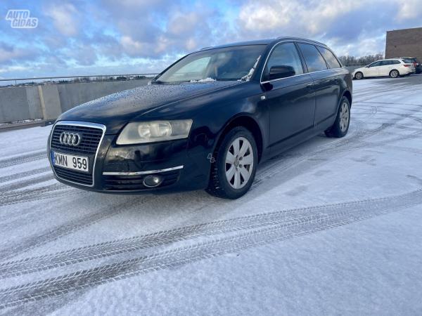 Melns Audi A6 2006 Viļņa, ar dzinēja tilpumu 2.70 L un nobraukumu 335 tūkst. km par 2200 €, foto 1 vietnē AUTOMOTO.COM.LV