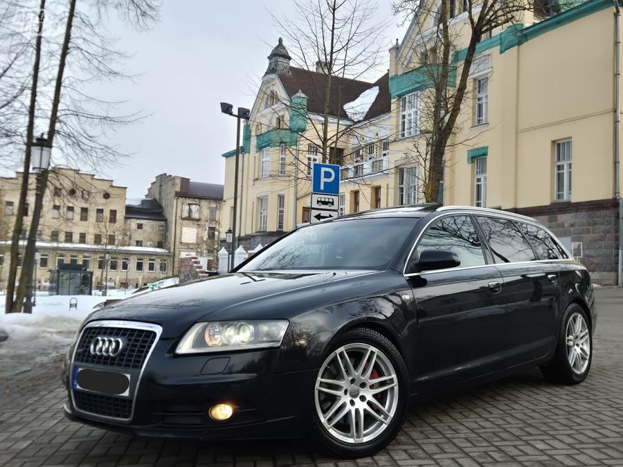 Black Audi A6 2006 in Siauliai, with an engine capacity of 2.70 L and mileage of 327 thousand km for 3750 €, photo 1 on AUTOMOTO.COM.LV