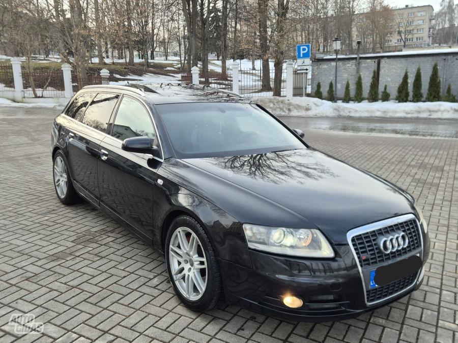 Black Audi A6 2006 in Siauliai, with an engine capacity of 2.70 L and mileage of 327 thousand km for 3750 €, photo 6 on AUTOMOTO.COM.LV