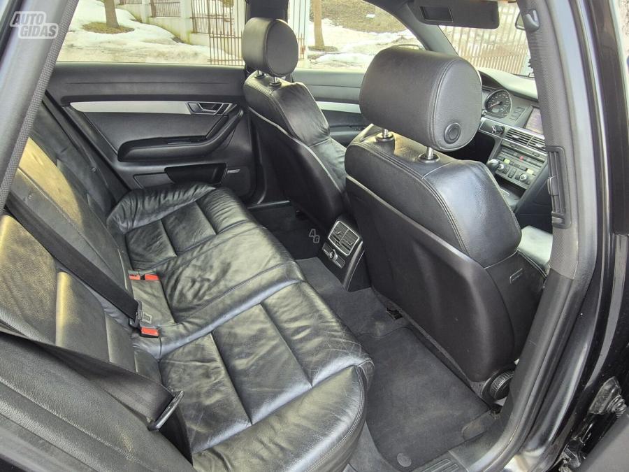 Black Audi A6 2006 in Siauliai, with an engine capacity of 2.70 L and mileage of 327 thousand km for 3750 €, photo 14 on AUTOMOTO.COM.LV