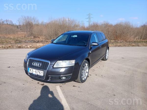 Black Audi A6 2006 in Gulbene, with an engine capacity of 2.70 L and mileage of 341 thousand km for 3295 €, photo 2 on AUTOMOTO.COM.LV