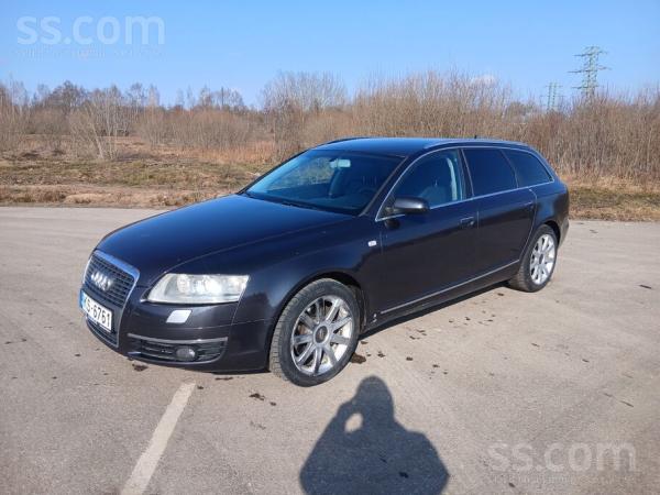 Black Audi A6 2006 in Gulbene, with an engine capacity of 2.70 L and mileage of 341 thousand km for 3295 €, photo 3 on AUTOMOTO.COM.LV