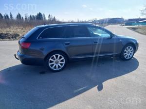 Black Audi A6 2006 in Gulbene, with an engine capacity of 2.70 L and mileage of 341 thousand km for 3295 €, photo 10 on AUTOMOTO.COM.LV