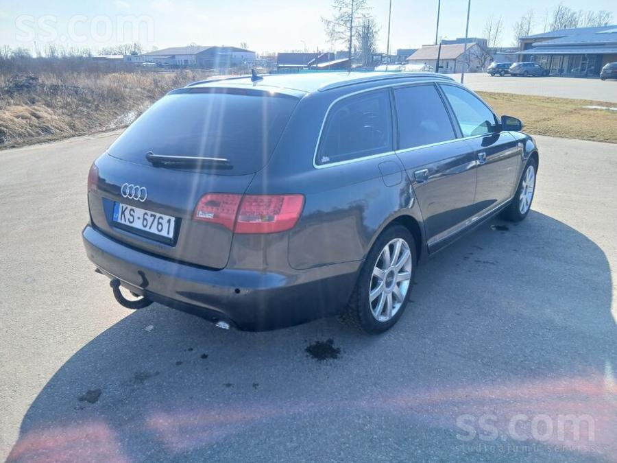 Black Audi A6 2006 in Gulbene, with an engine capacity of 2.70 L and mileage of 341 thousand km for 3295 €, photo 13 on AUTOMOTO.COM.LV
