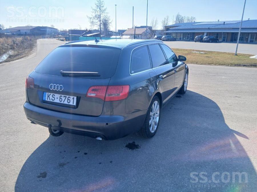 Black Audi A6 2006 in Gulbene, with an engine capacity of 2.70 L and mileage of 341 thousand km for 3295 €, photo 14 on AUTOMOTO.COM.LV