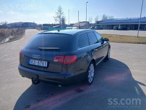 Black Audi A6 2006 in Gulbene, with an engine capacity of 2.70 L and mileage of 341 thousand km for 3295 €, photo 15 on AUTOMOTO.COM.LV