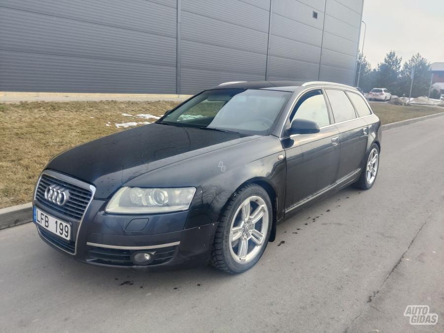 Melns Audi A6 2006 Šauļi, ar dzinēja tilpumu 2.70 L un nobraukumu 400 tūkst. km par 2000 €, foto 1 vietnē AUTOMOTO.COM.LV