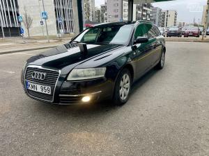 Black Audi A6 2006 in Vilnius, with an engine capacity of 2.70 L and mileage of 460 thousand km for 2300 €, photo  on AUTOMOTO.COM.LV
