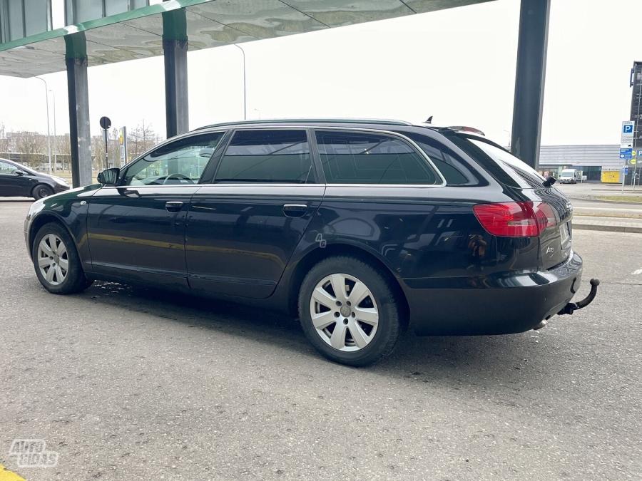 Black Audi A6 2006 in Vilnius, with an engine capacity of 2.70 L and mileage of 460 thousand km for 2300 €, photo 5 on AUTOMOTO.COM.LV