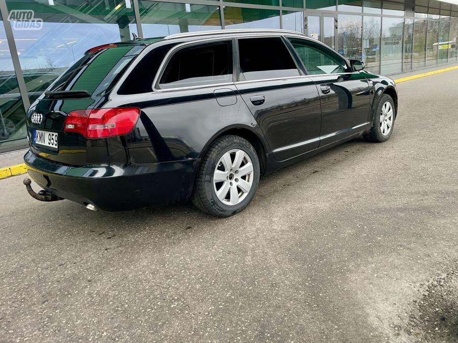 Black Audi A6 2006 in Vilnius, with an engine capacity of 2.70 L and mileage of 460 thousand km for 2300 €, photo 6 on AUTOMOTO.COM.LV