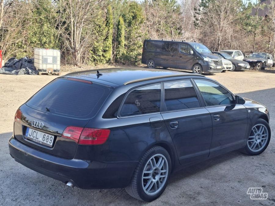 Black Audi A6 2006 in Silute, with an engine capacity of 2.70 L and mileage of 370 thousand km for 2000 €, photo 3 on AUTOMOTO.COM.LV